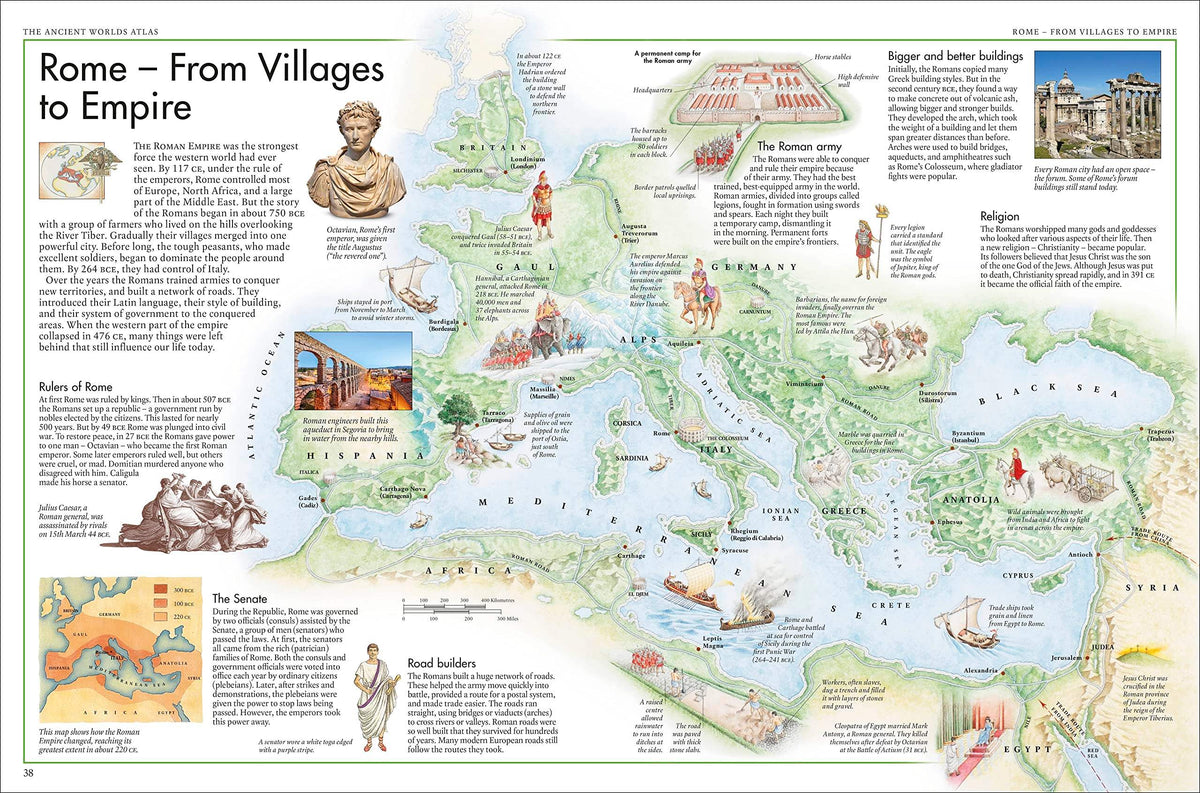 Buy The Ancient Worlds Atlas: A Pictorial Guide to Past Civilizations ...