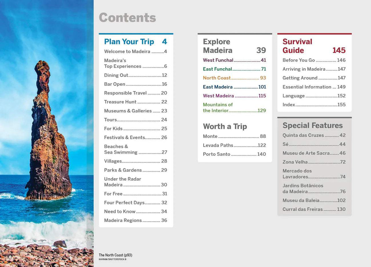 Buy Lonely Planet Pocket Madeira (4th Edition) (2023) – The Chart & Map Shop