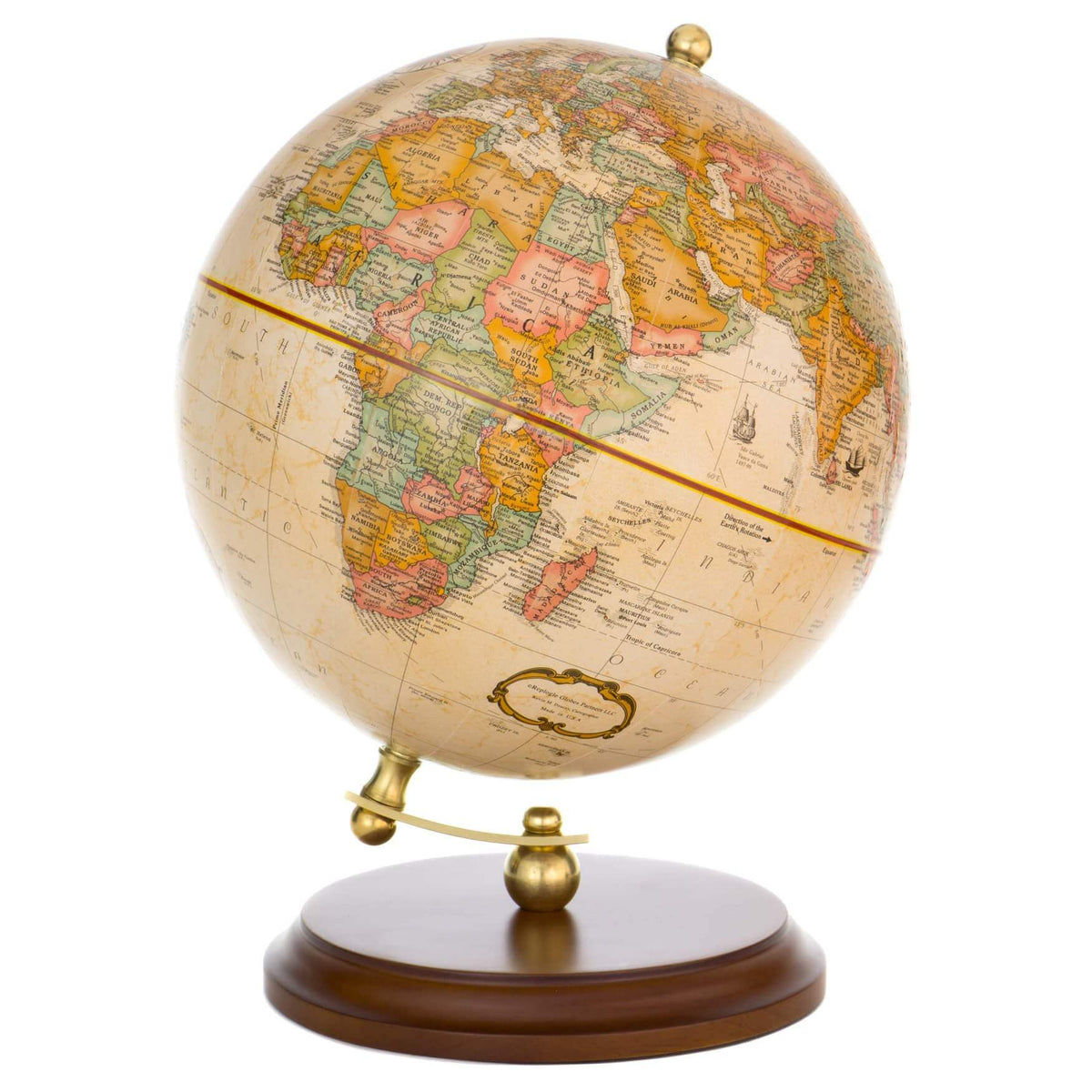 Buy The Keats Antique 23cm Globe by Replogle – The Chart & Map Shop