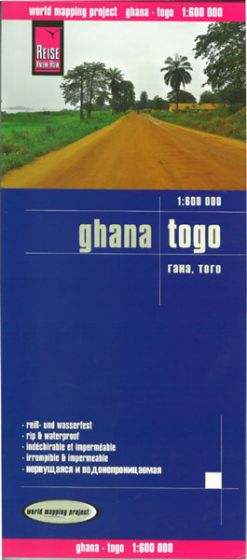 Buy Ghana & Togo Road Map by Reise Know-How (2014) – The Chart & Map Shop
