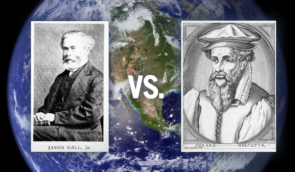 Peter Projection Map Vs Mercator Map