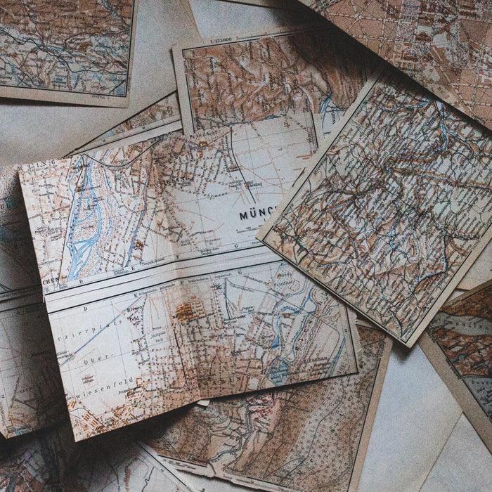 Vintage Maps | Order Vintage Maps Online | The Chart & Map Shop