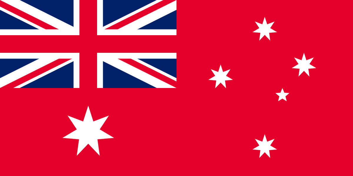 Buy Australia Red Ensign Flag 6ft x 3ft – The Chart & Map Shop