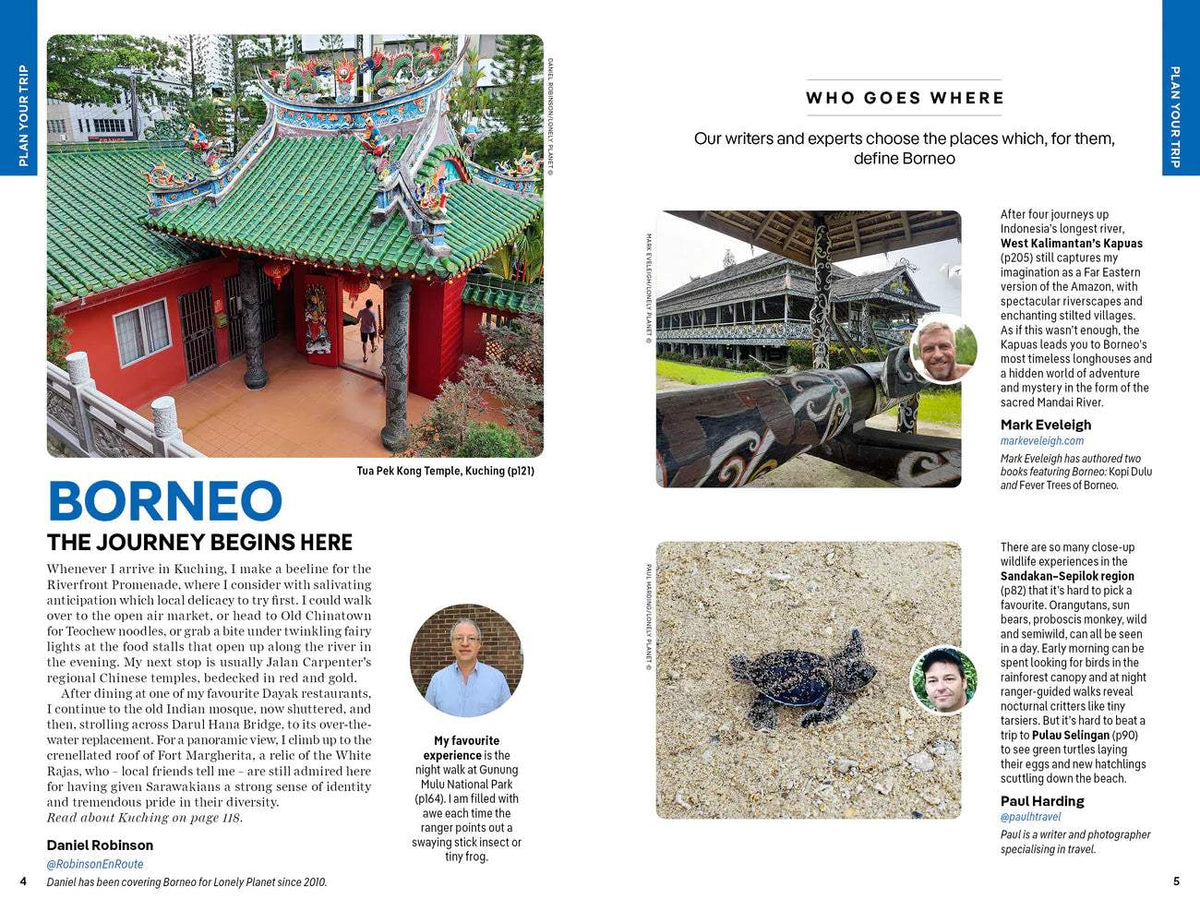 Buy Lonely Planet Borneo (6th Edition) (2023) – The Chart & Map Shop