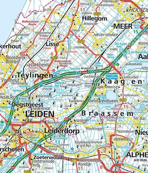 Buy Netherlands Road Map by Hallwag (2023) – The Chart & Map Shop