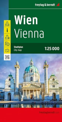 Buy Vienna City Map 1 : Freytag-Berndt – The Chart & Map Shop