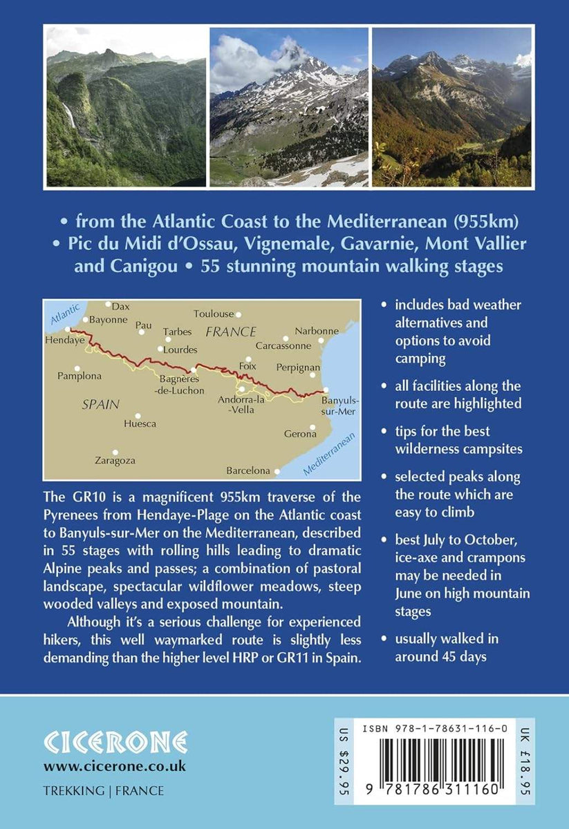 Buy Trekking the GR10: Through the French Pyrenees - Le Sentier des ...