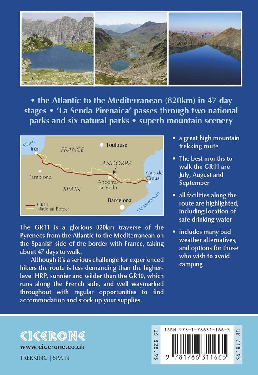 Buy Trekking the GR11 Trail: The Traverse of the Spanish Pyrenees - La ...