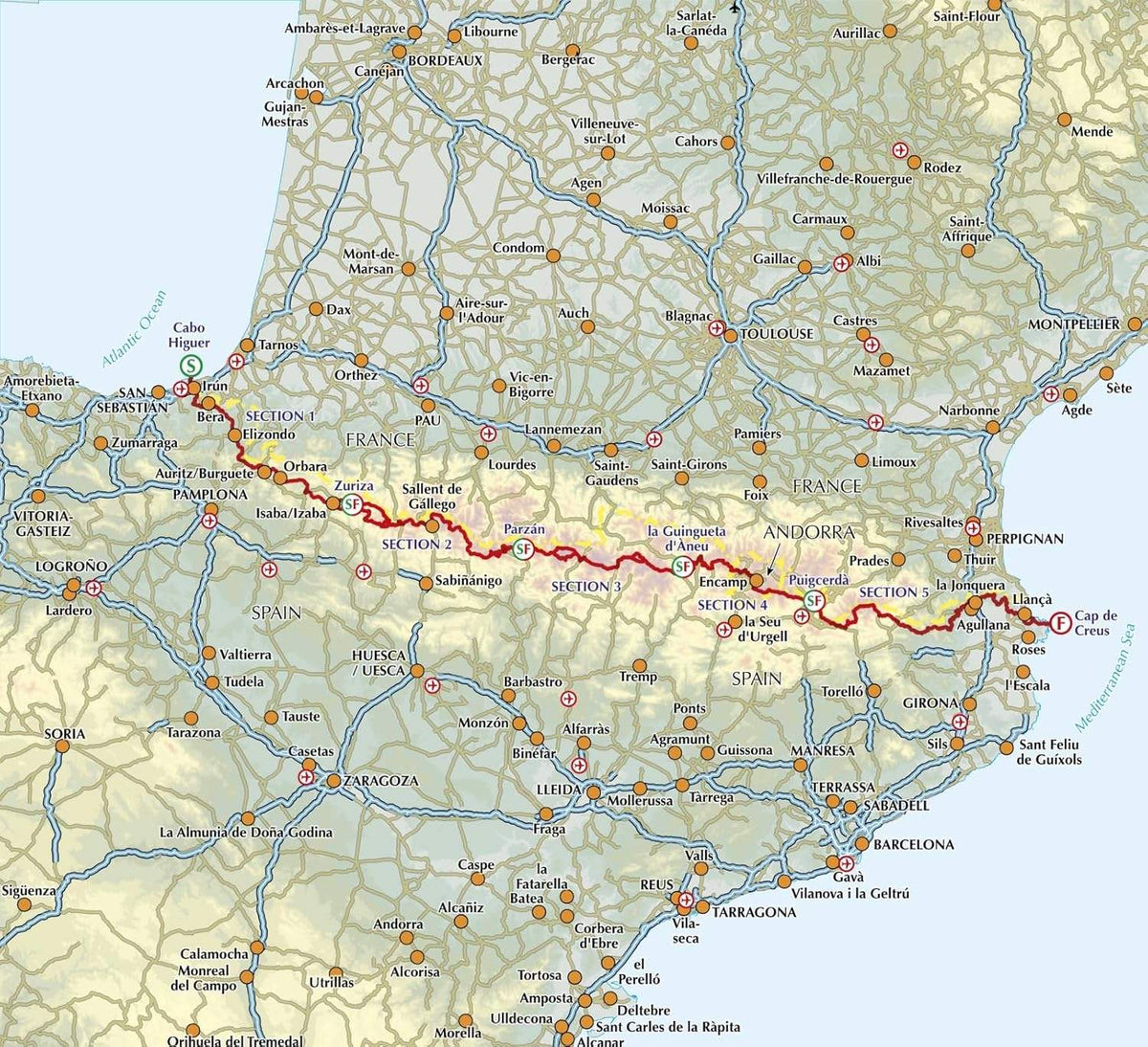 Buy Trekking the GR11 Trail: The Traverse of the Spanish Pyrenees - La ...