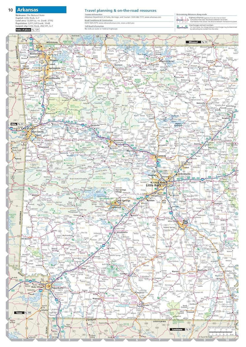 Buy Rand McNally 2025 Road Atlas – The Chart & Map Shop