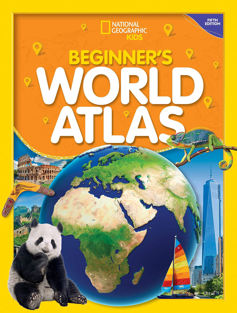 Buy Beginner's World Atlas by National Geographic – The Chart & Map Shop