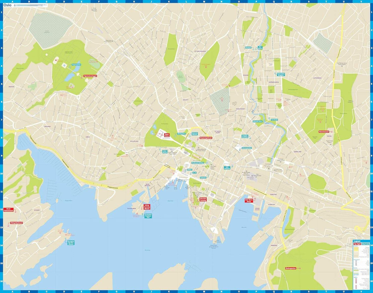Buy Lonely Planet Oslo City Map (2nd Edition) (2024) – The Chart & Map Shop