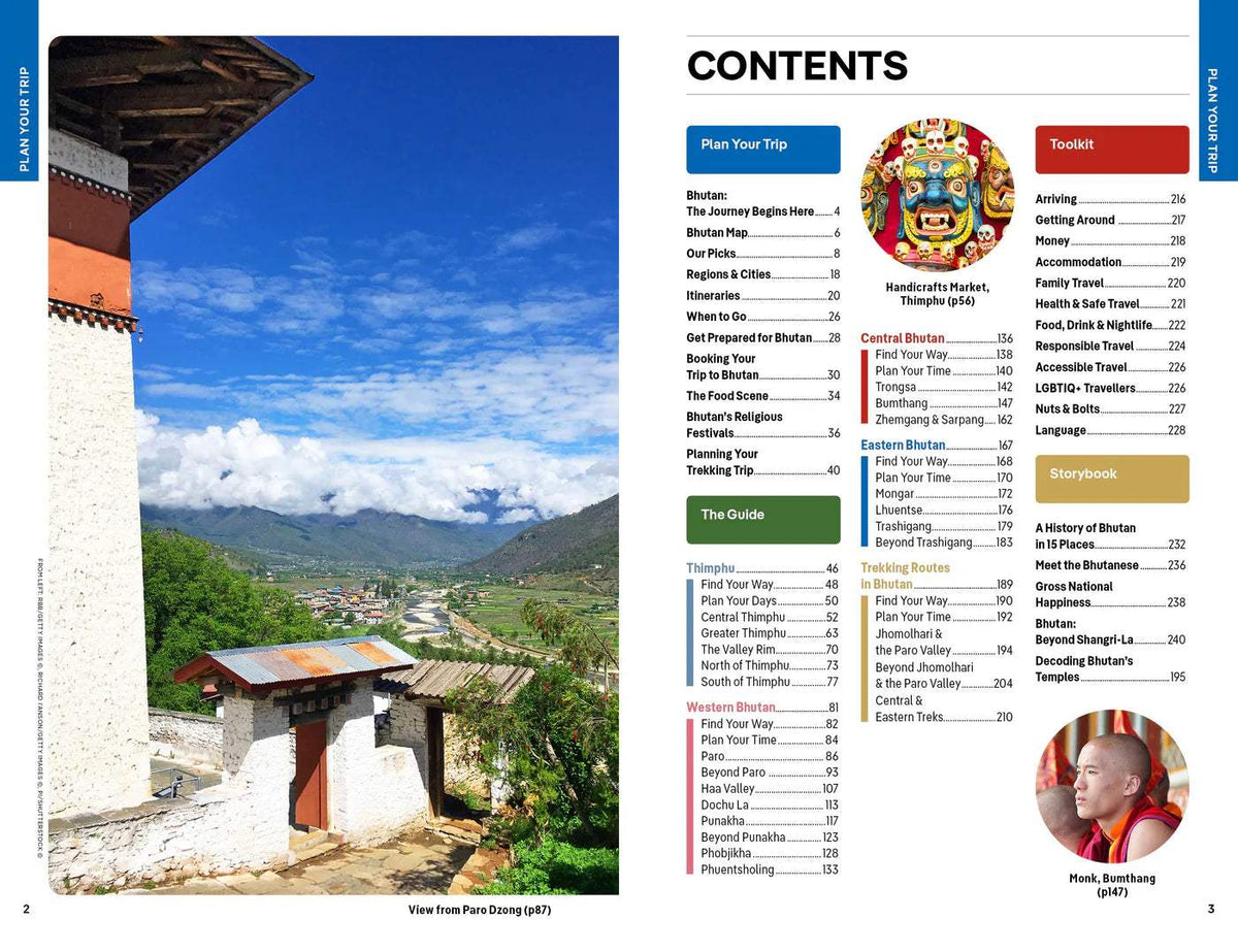 Buy Lonely Planet Bhutan (8th Edition) (2023) – The Chart & Map Shop