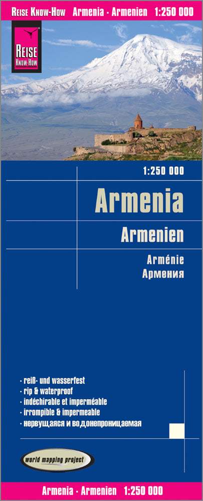 Buy Armenia Road Map by Reise Know-How (2020) – The Chart & Map Shop