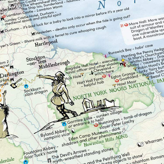 Buy Marvellous Maps: Craftily Conjured Great British Folklore ...