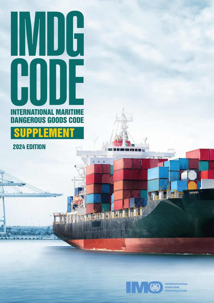 Buy IMDG Code Supplement, 2024 Edition – The Chart & Map Shop