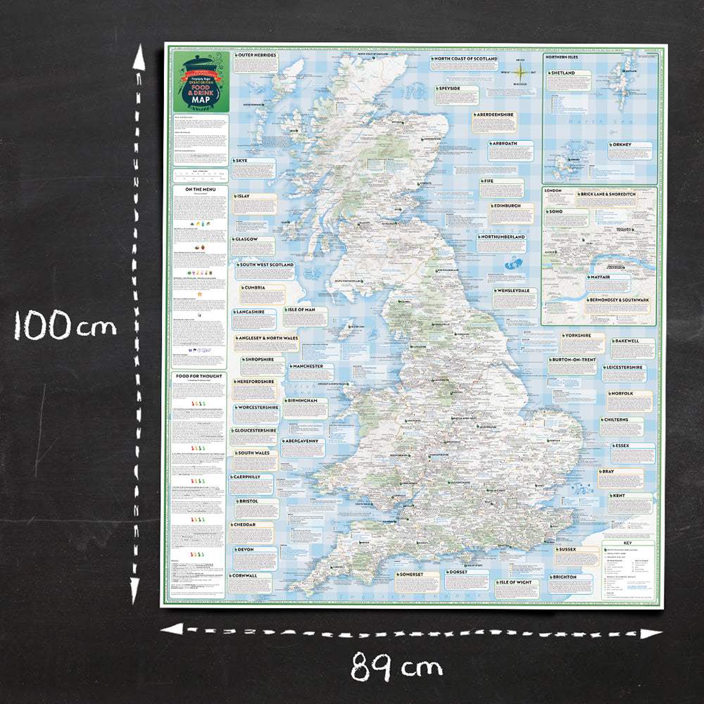 Buy Marvellous Maps: Delightfully Stuffed Great British Food and Drink ...