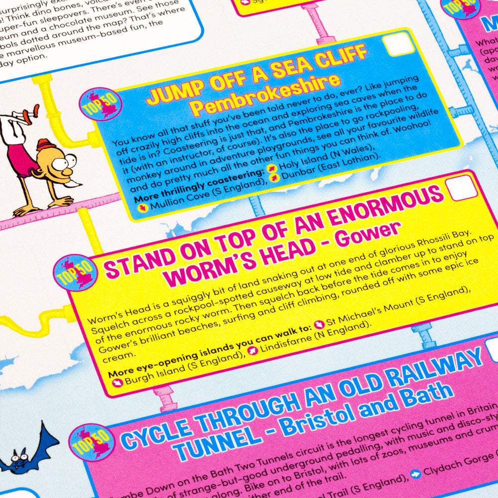 Buy Marvellous Maps: Amazingly Adventure-Filled Great British Map of ...