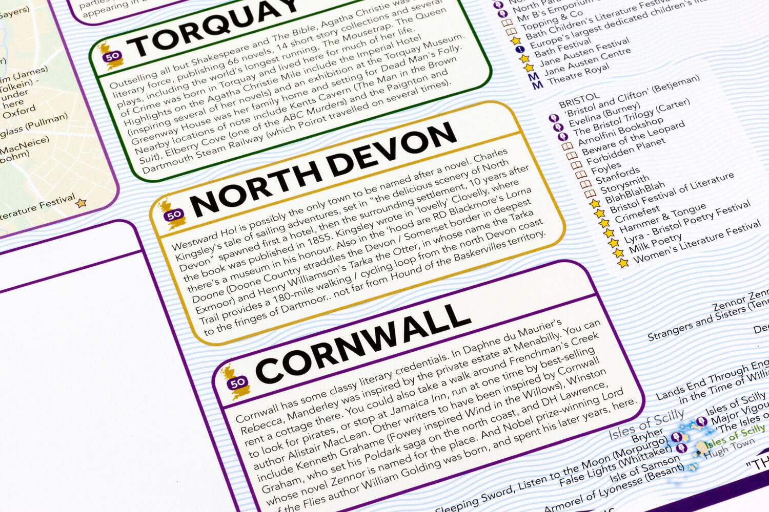 Buy Marvellous Maps: Thrillingly Plotted Great British Literature Map ...