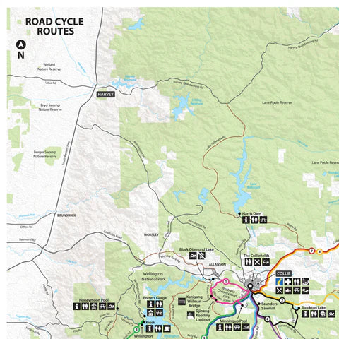 Buy Wambenger Trails Cycle Guide – The Chart & Map Shop