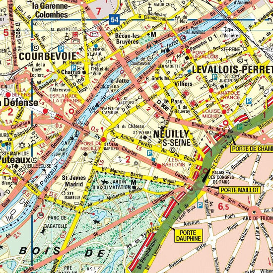Buy Michelin Outskirts of Paris Zoom Map 101 – The Chart & Map Shop