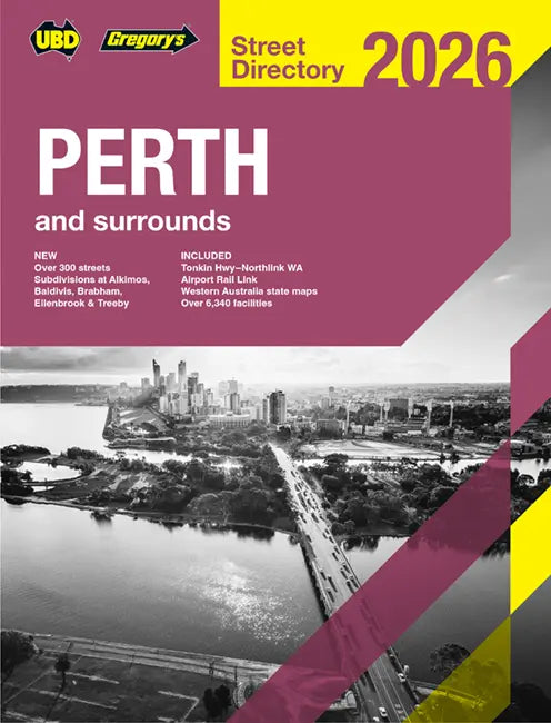 Buy Perth & Surrounds Street Directory 2026 68th edition – The Chart ...