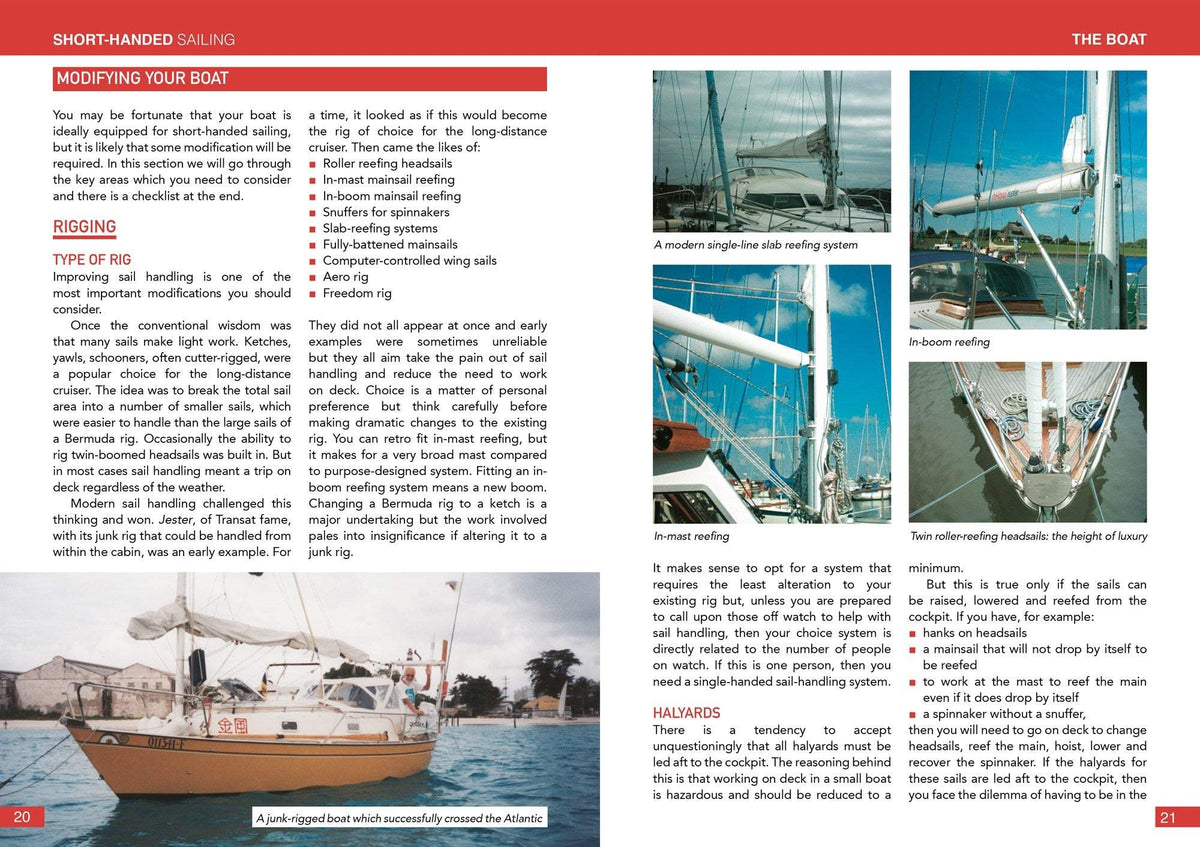 Buy Short-Handed Sailing – The Chart & Map Shop