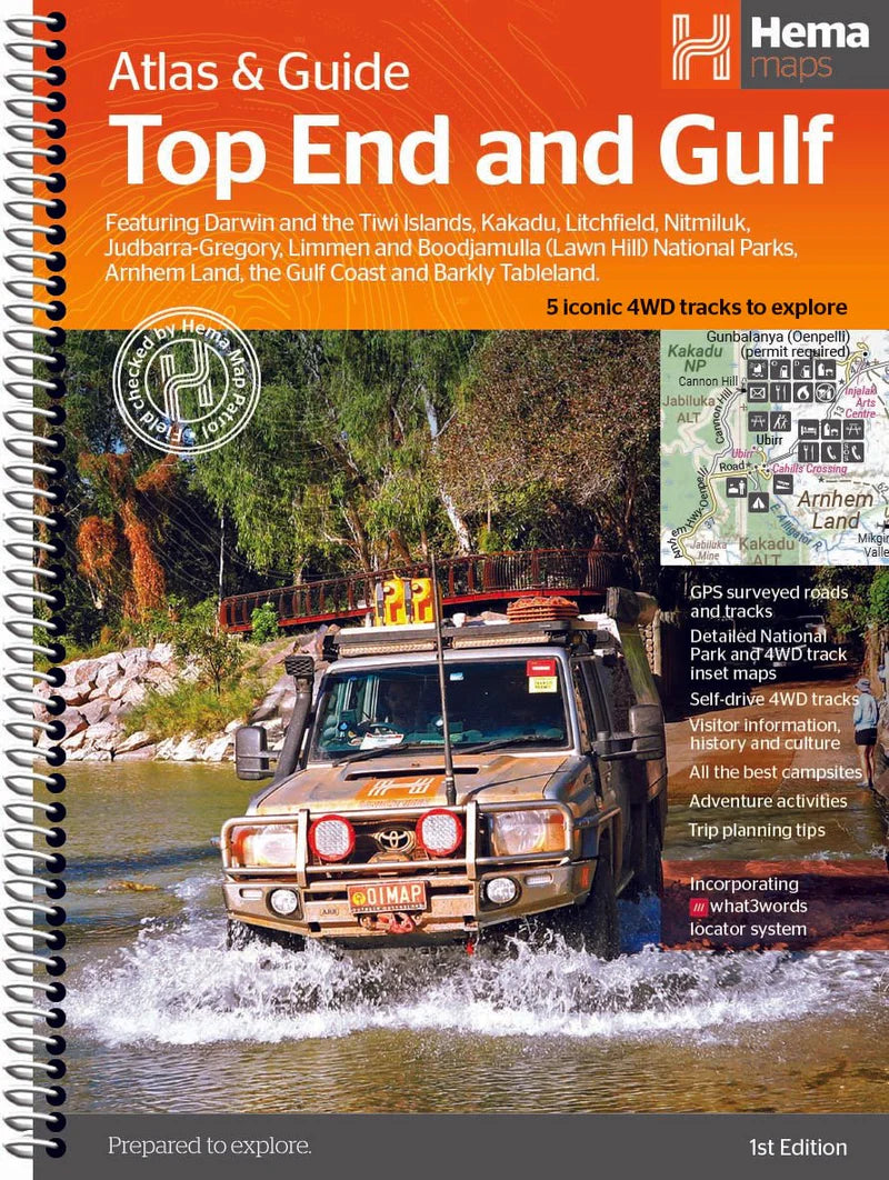 Buy Hema Top End and Gulf Atlas & Guide – The Chart & Map Shop