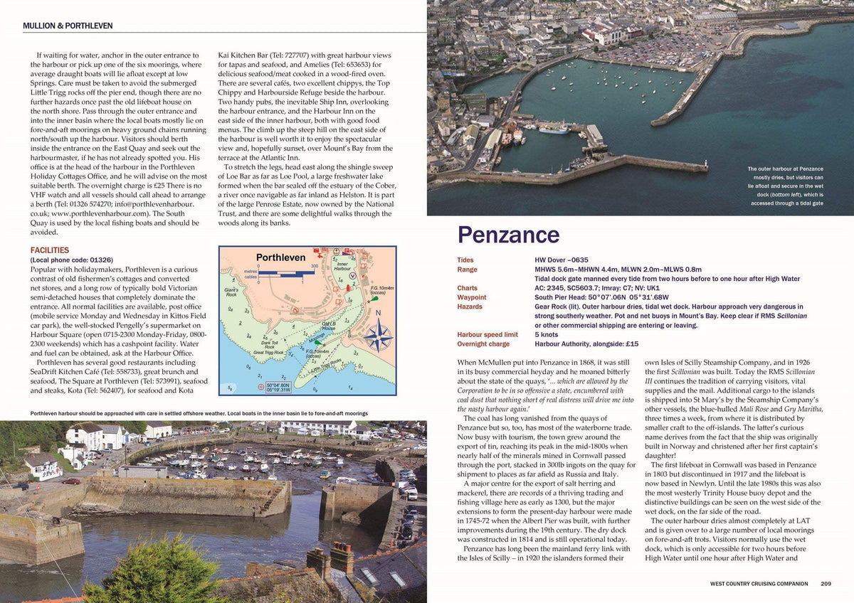 Buy West Country Cruising Companion – The Chart & Map Shop