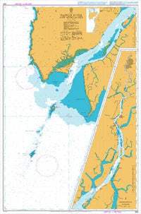 Buy Nautical Chart BA 834 Bassein River & Approaches (2009) – The Chart ...