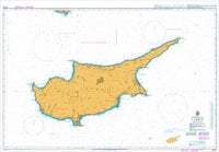 Buy Nautical Chart BA 2074 Cyprus (1995) – The Chart & Map Shop
