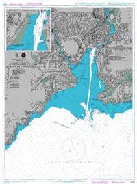 Buy Nautical Chart BA 2728 Approaches to New Haven Harbor (2006) – The ...