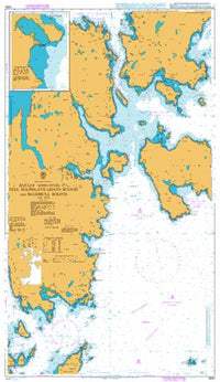 Buy Nautical Chart BA 3292 Eastern Approaches to Yell Sound, Colgrave ...