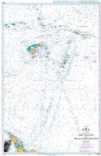 Buy Nautical Chart BA 4605 New Zealand to Fiji & Samao Islands (2011 ...