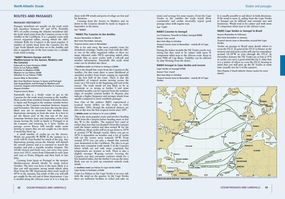 Buy Ocean Passages & Landfalls (3rd Edition) by Rod Heikell & Andy O ...