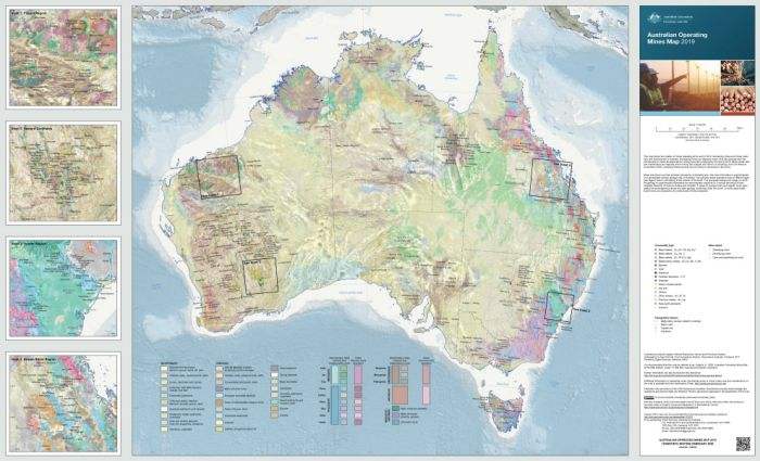 Buy Australian Operating Mines 2019 by Geoscience Australia – The Chart ...