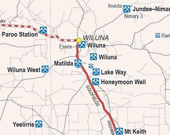 Buy Goldfields Region Resource Projects 2019 – The Chart & Map Shop