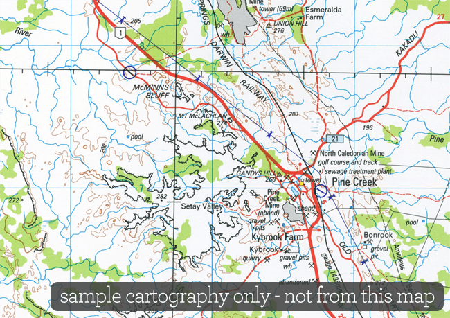 Buy SF51-01 Yarrie WA Topographic Map (4th Edition) by Geoscience ...