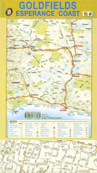 Buy Goldfields Esperance Coast Road Map (1st Edition) by QPA – The ...