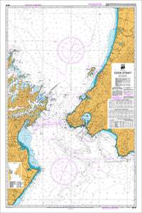 Buy Nautical Chart NZ 46 Cook Strait (2000) – The Chart & Map Shop