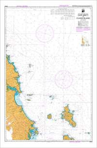 Buy Nautical Chart NZ 52 Cape Brett to Cuvier Island (2004) – The Chart ...