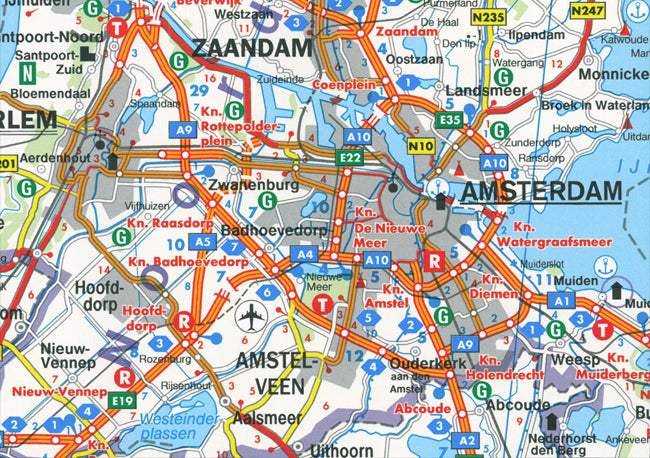 Buy The Netherlands Road Map by Freytag & Berndt (2008) – The Chart ...