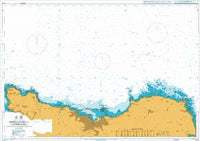 Buy Nautical Chart BA 1114 Approaches to Cherbourg-Cap de la Hague to ...