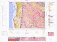 Buy SI50-01,02 Pinjarra WA Geological Map (1st Edition) (1980) – The ...