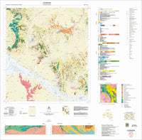 Buy 3140 Leonora WA Geological Map (2nd Edition) (2000) – The Chart ...