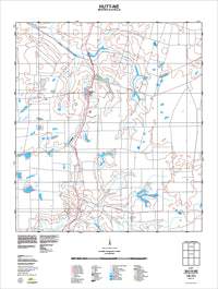 Buy 1841-IV-NE Hutt Topographic Map by Landgate (2011) – The Chart ...