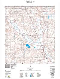 Buy 1937-II-NE Cowalla Topographic Map by Landgate (2011) – The Chart ...