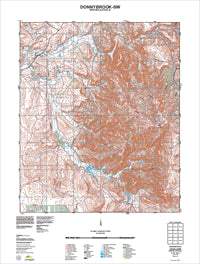 Buy 2030-I-SW Donnybrook Topographic Map by Landgate (2011) – The Chart ...