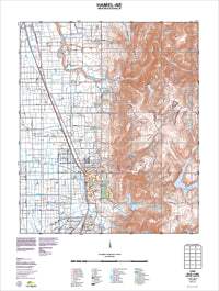 Buy 2032-II-NE Hamel Topographic Map by Landgate (2011) – The Chart ...