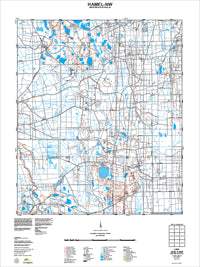 Buy 2032-II-NW Hamel Topographic Map by Landgate (2011) – The Chart ...